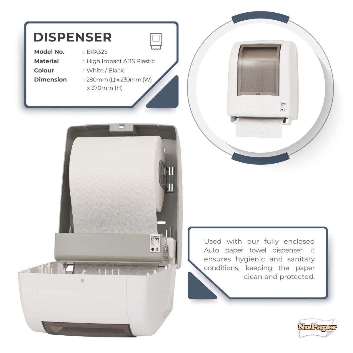 NuPaper - Paper Hand Roll Towel (300 meters) | Duprex Singapore